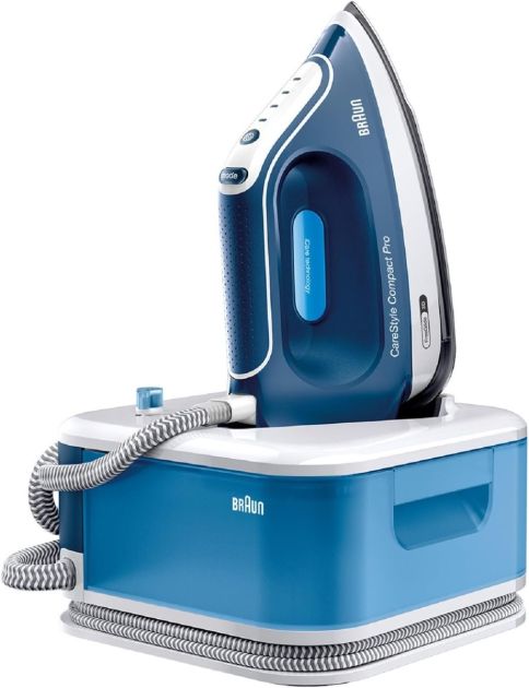 Braun IS2565BL CareStyle Compact Pro Steam station blue - Zigzag