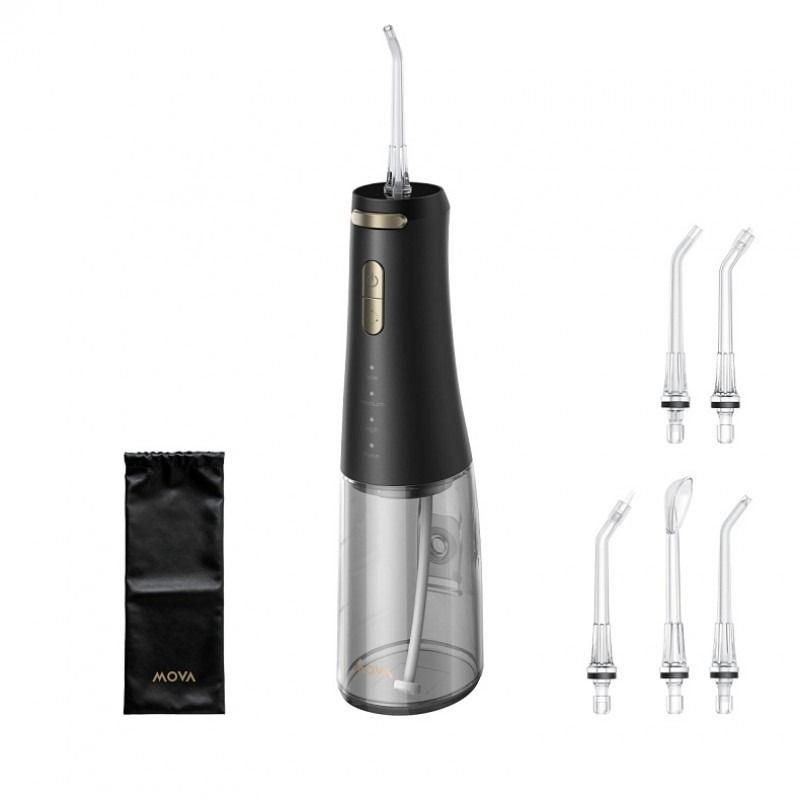 Mova Ripple 10 water flosser Black (AWF14A) - Zigzag